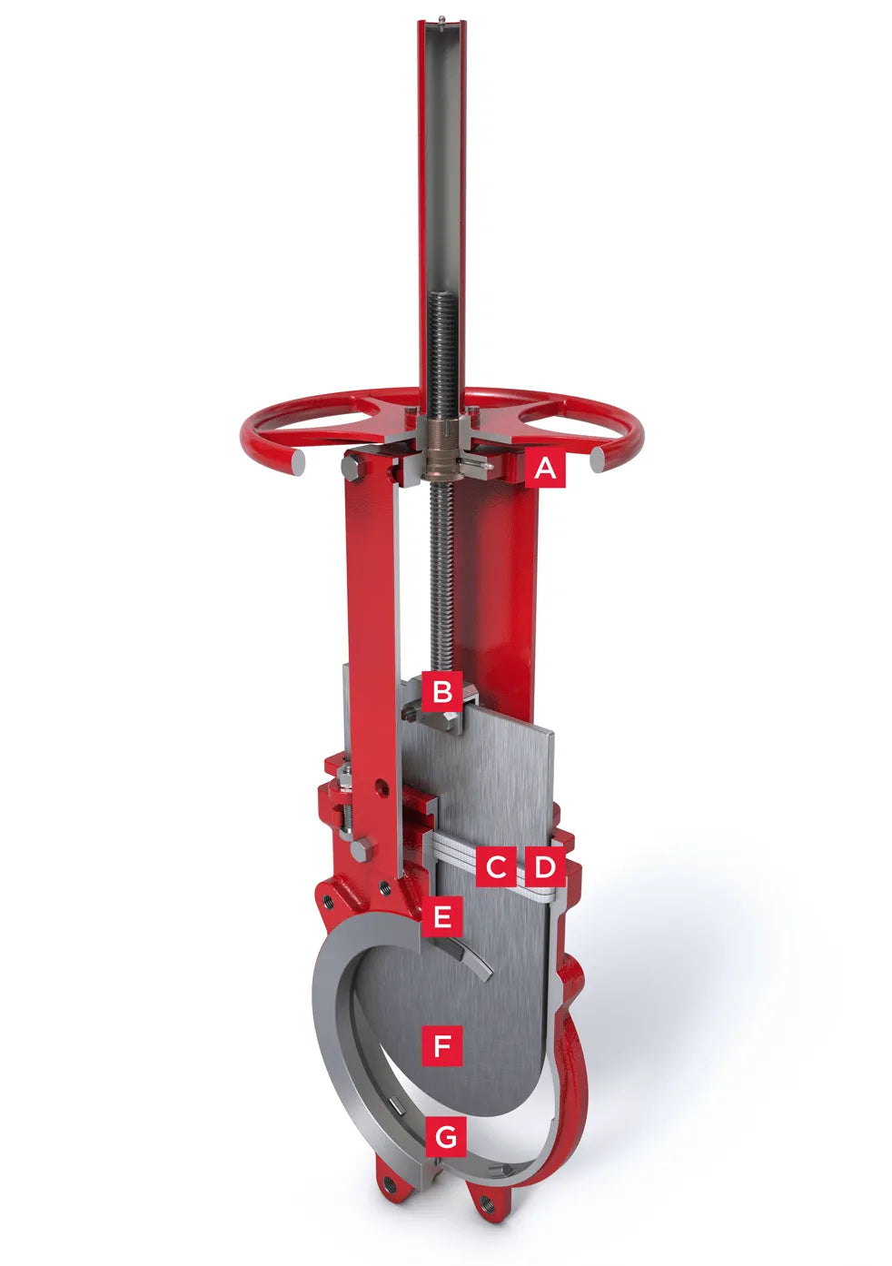 Bray 950 Unidirectional Knife Gate Valve