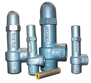 1/2" - NPT Fulflo FVJ-3R-SS Series By-Pass Relief Valves
